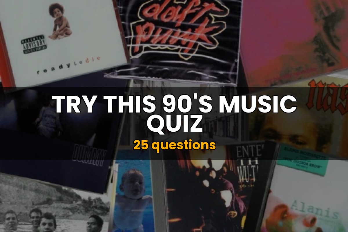 90's Music Quiz | Music Trivia